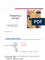 Restoring Division Algorithm | PDF | Division (Mathematics) | Number Theory