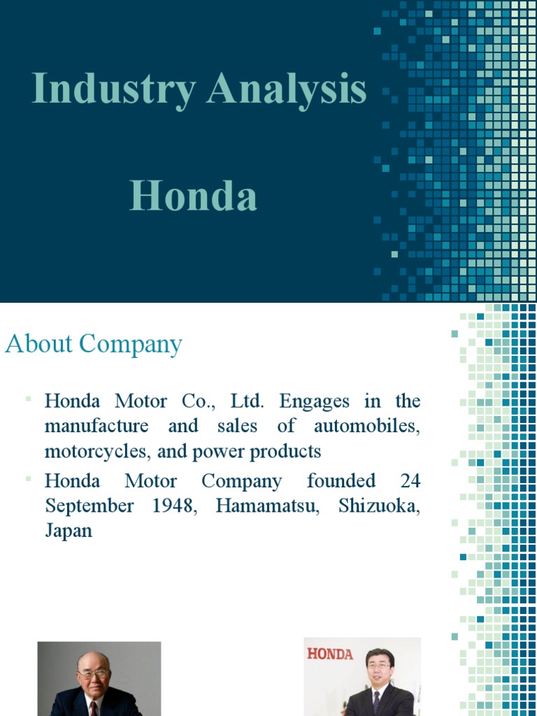 Honda Market and Strategy Analysis 2020 | PDF | Honda | Corporate ...