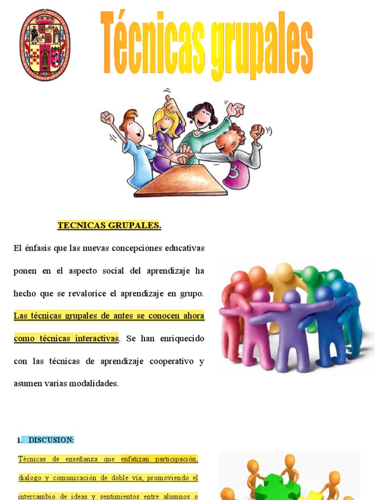 Tecnicas Grupales | PDF | Aprendizaje | Toma de decisiones