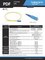 OPGW Design Data Sheet (SFSJ-J-11090) - LUX | PDF | Optical Fiber | Electrical Engineering