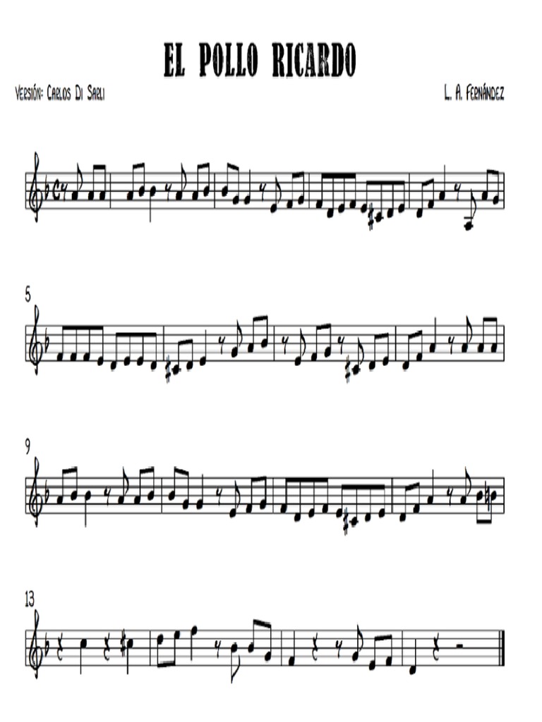 El Pollo Ricardo | PDF