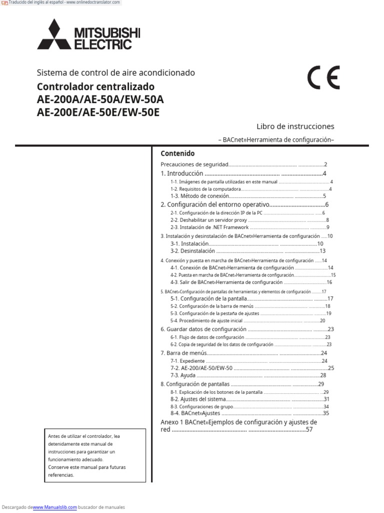 Manual 50A/EW-50A AE-200E/AE-50E/EW-50Eae200a.en - Es Español | PDF ...