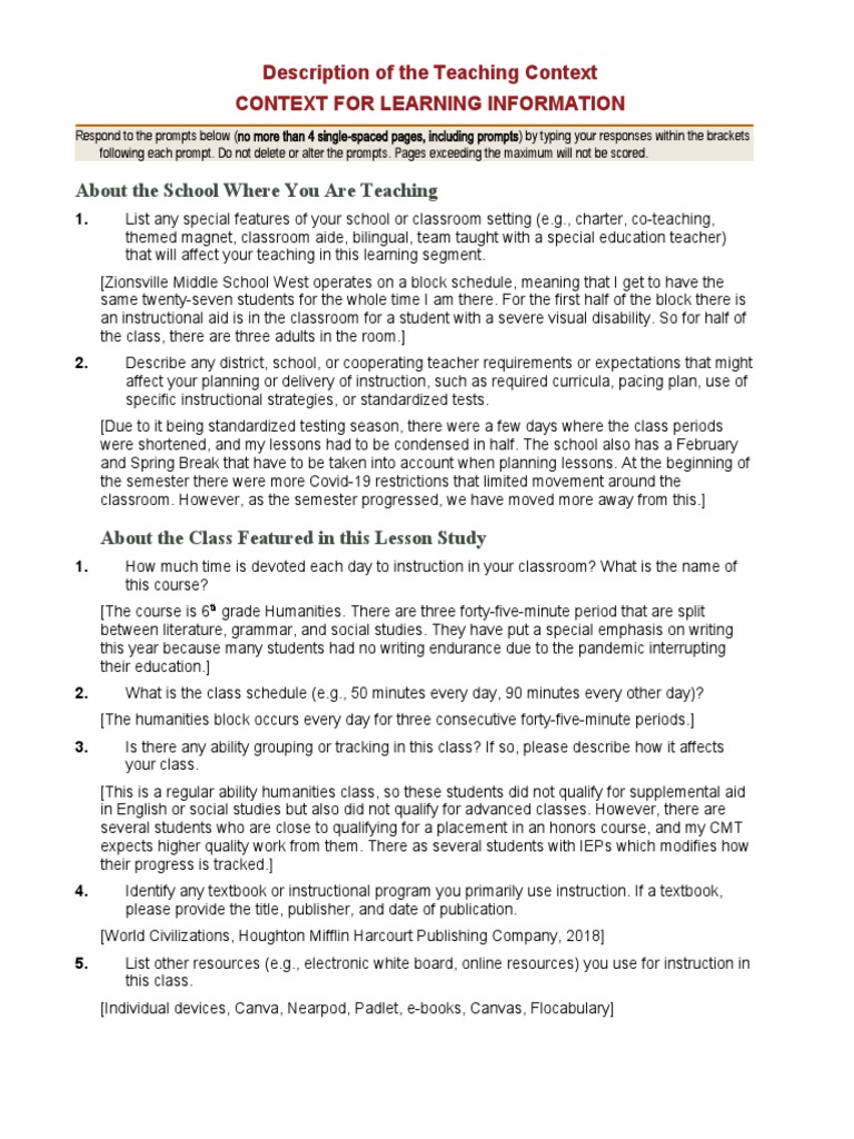 327 Lesson Plan | PDF | Learning | Teachers