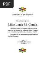 GSP Certificate Template | PDF