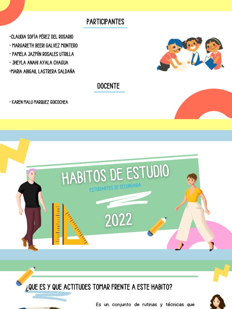 Habitos de Estudio | PDF | Cognición