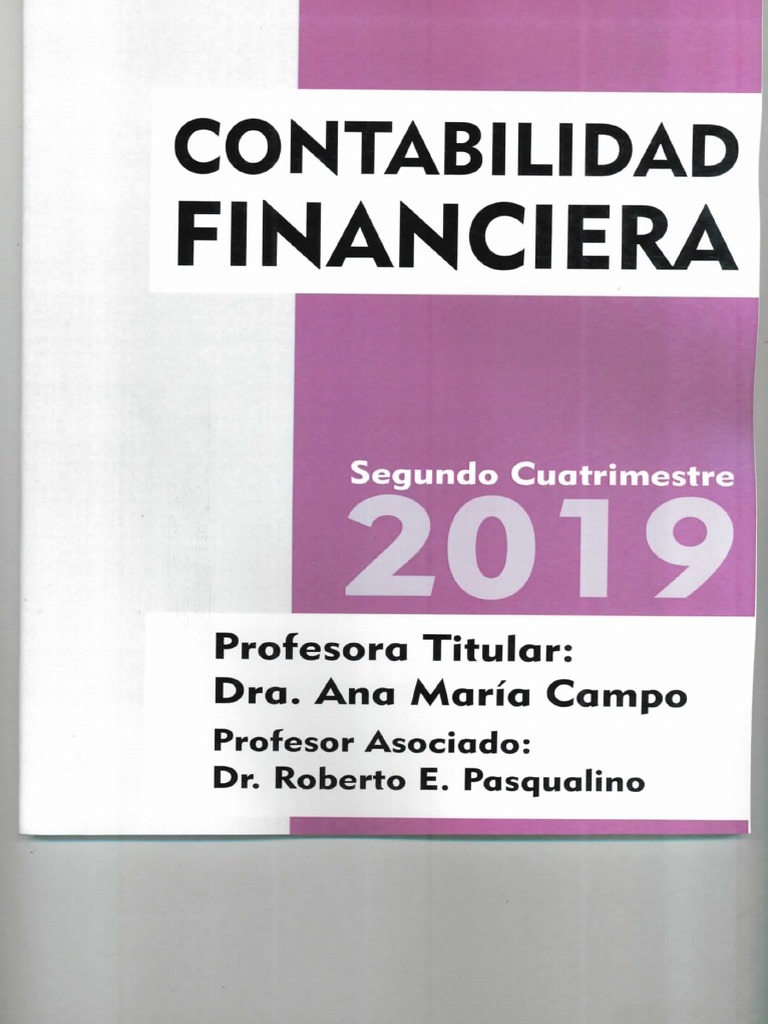 Practica Contabilidad Financiera Pasqualino 1 | PDF