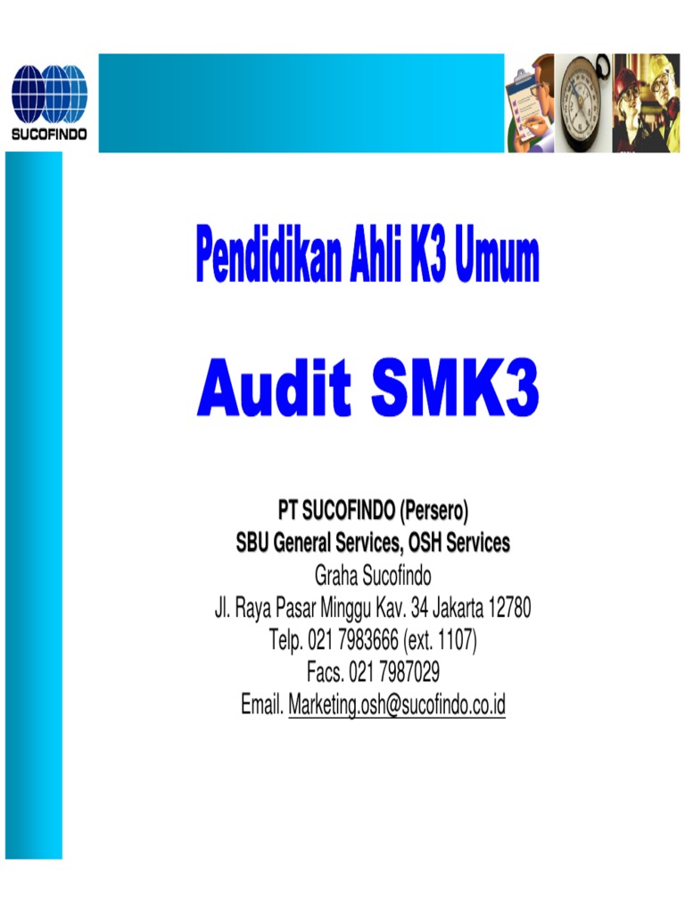 Modul AK3 Audit SMK3 - Bidakara | PDF