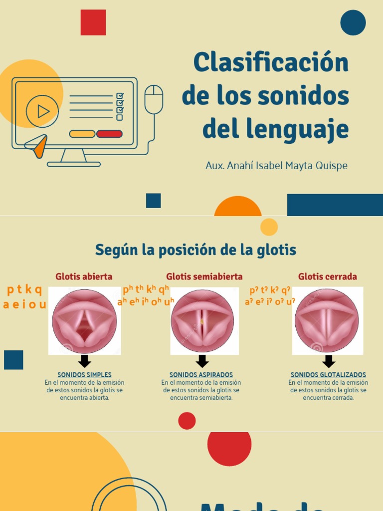 Modo de Articulación Paralelo A | PDF | Fonética | Producción de sonido