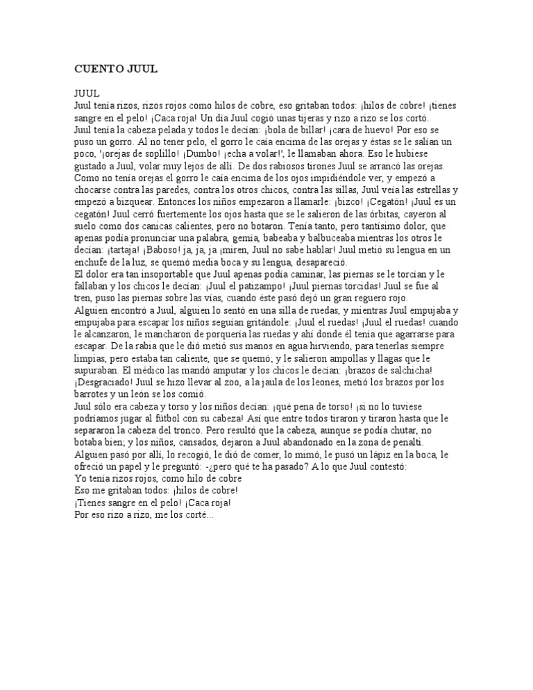 Cuento Juul | PDF | Ocio