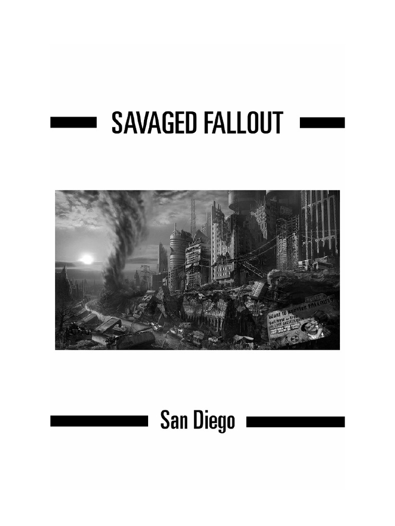Savaged Fallout San Diego | PDF | Gang | Rifle