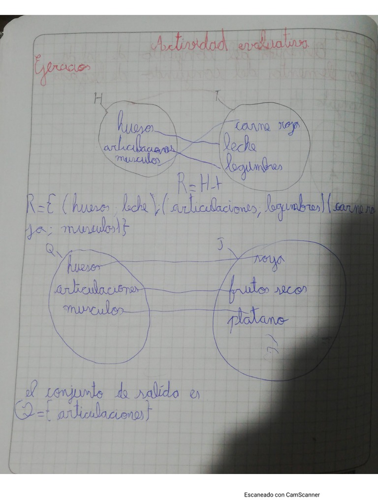 Matemáticas Conjuntos de Salidas y Llegadas | PDF
