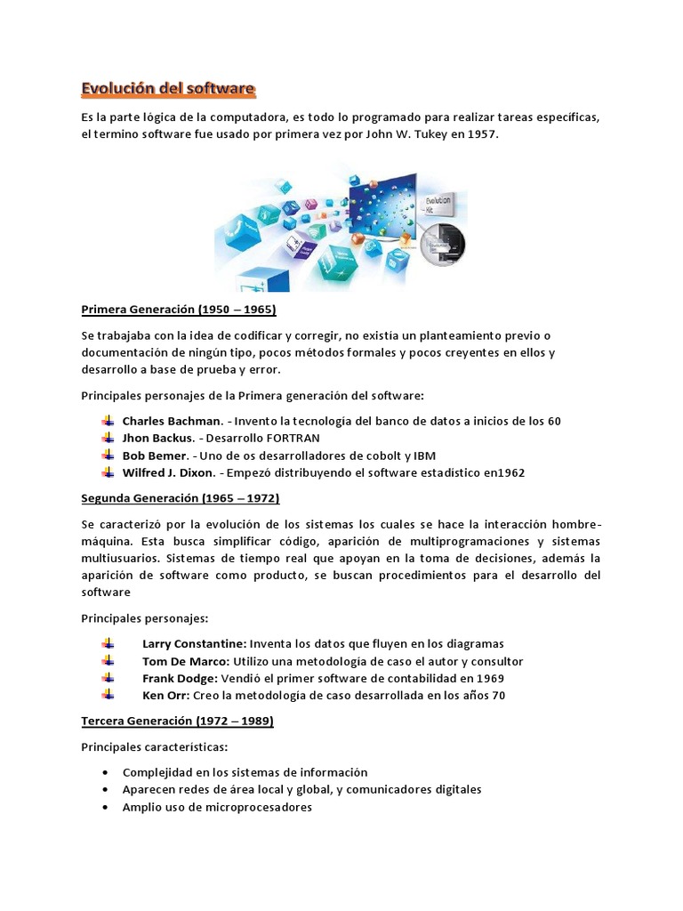 Evolución Del Software | PDF