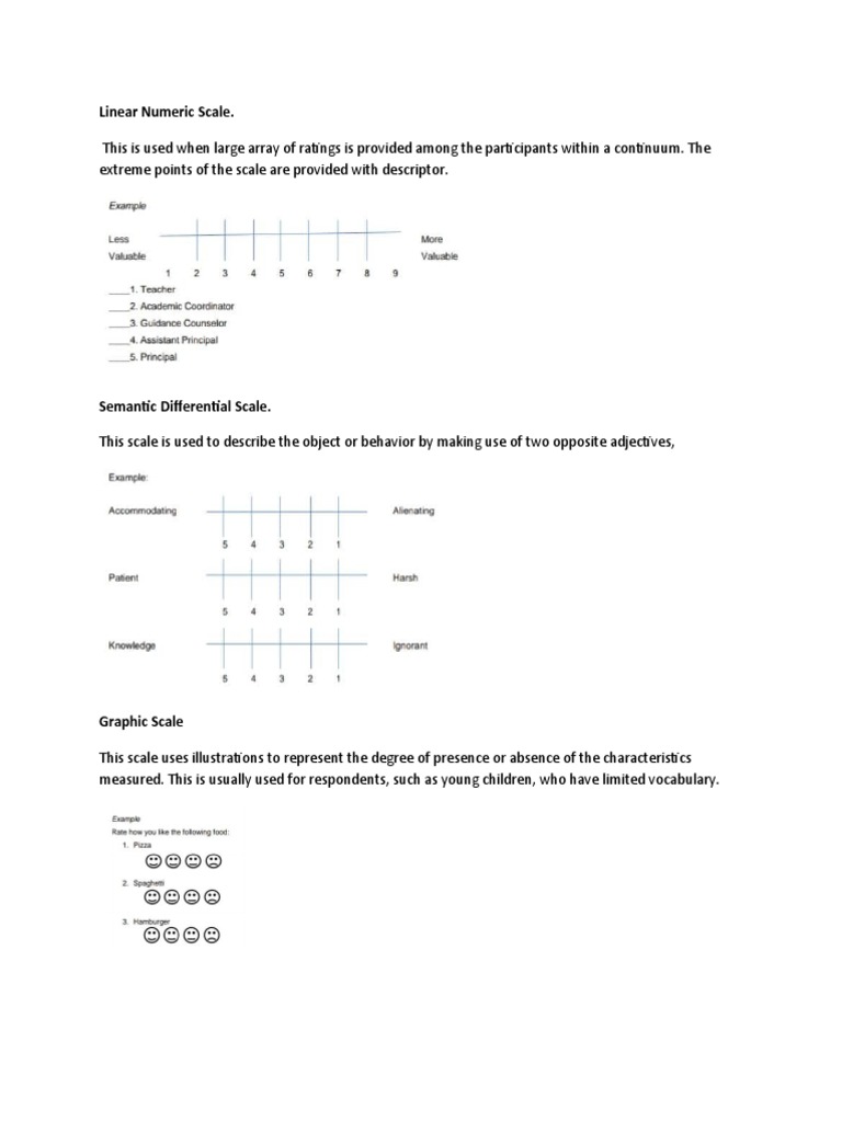 Linear Numeric Scale | PDF | Science & Mathematics | Computers