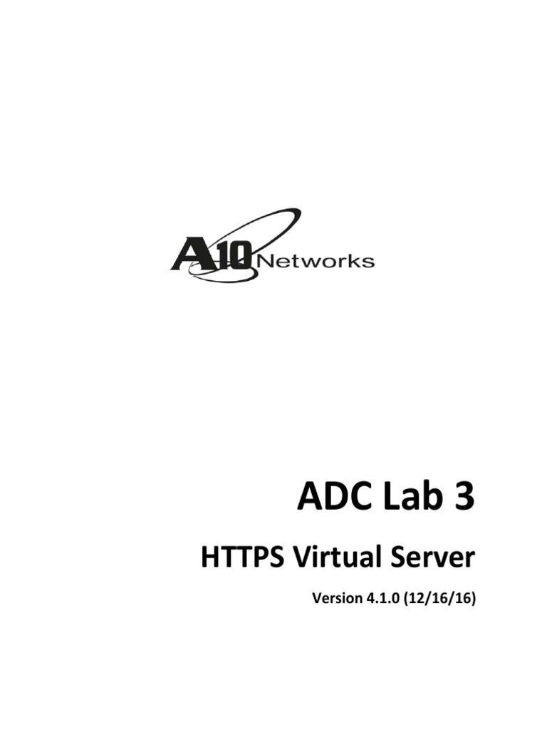 ADC Lab 3: Version 4.1.0 (12/16/16) | PDF | Public Key Certificate ...