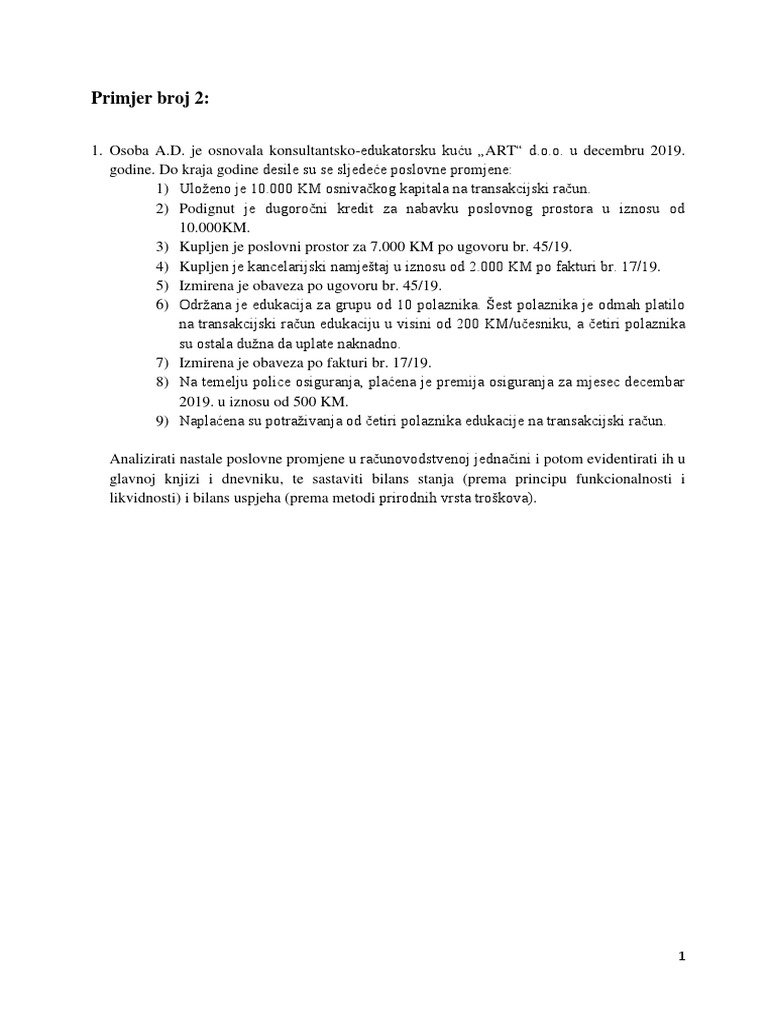 ORN Vjezbe Primjer 2 Rjesenjee | PDF