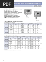 Saginomiya SNS & HNS Pressure Switch | PDF | Screw | Switch