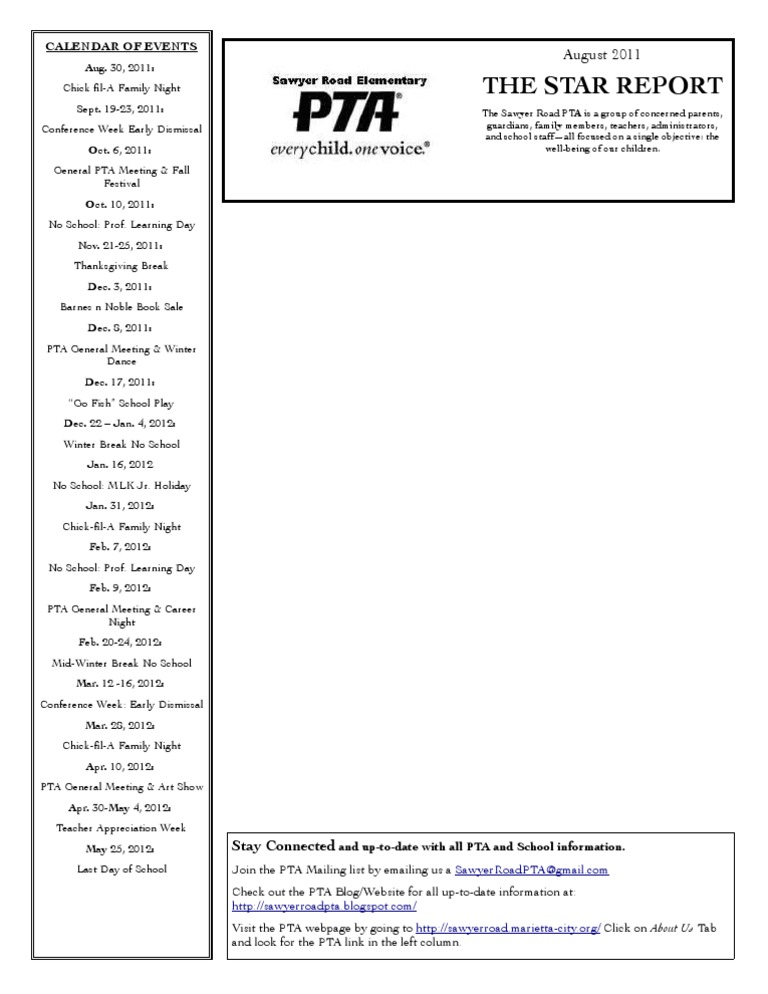 The Star Report Template | PDF