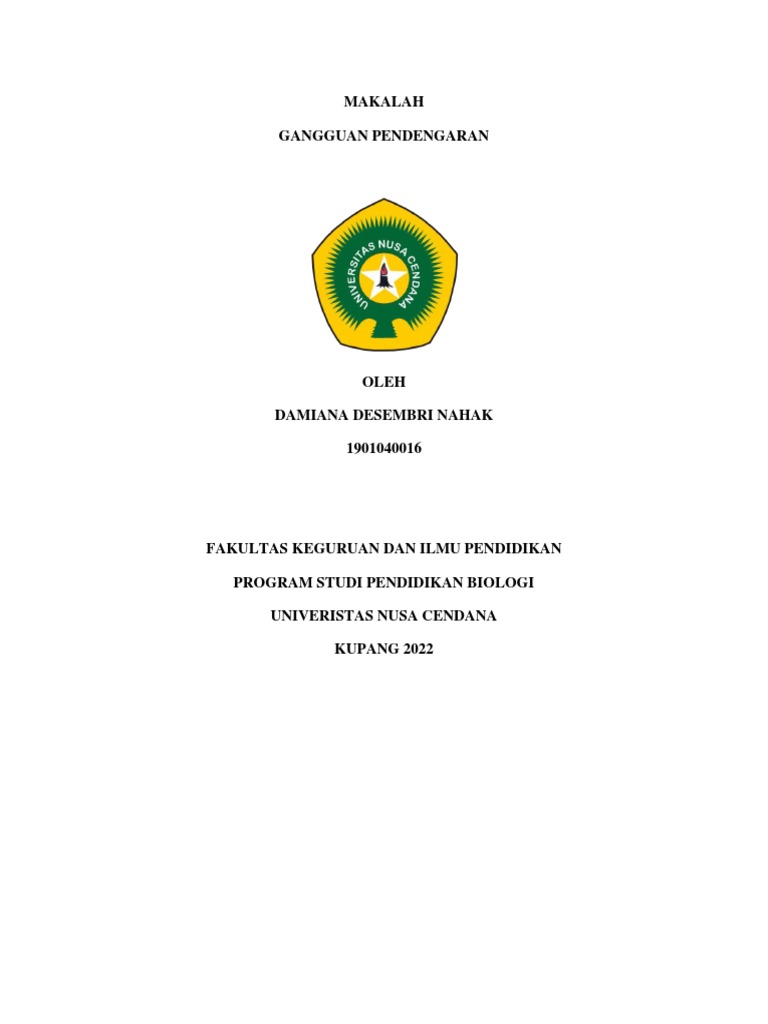 Tingkat Keberhasilan Operasi Gendang Telinga | PDF | Pengembangan Diri ...