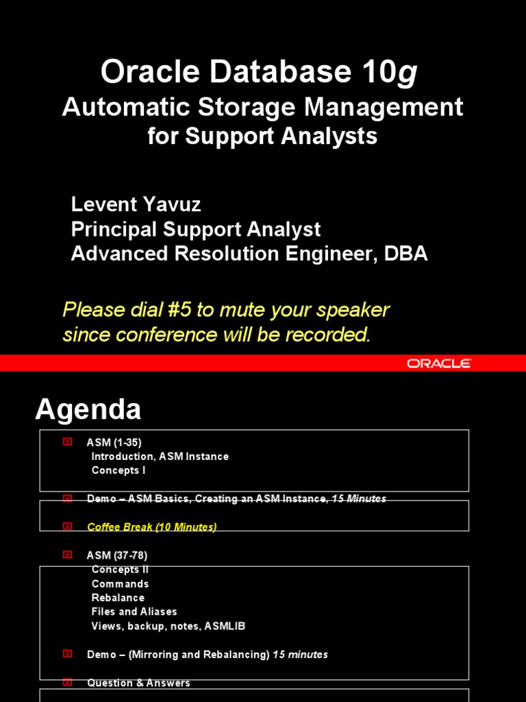 Asm Training Download Free Pdf Computer File Databases