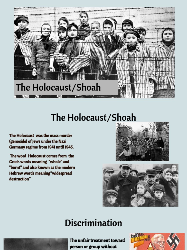 Holocaust Slides | PDF | Nazi Germany | The Holocaust
