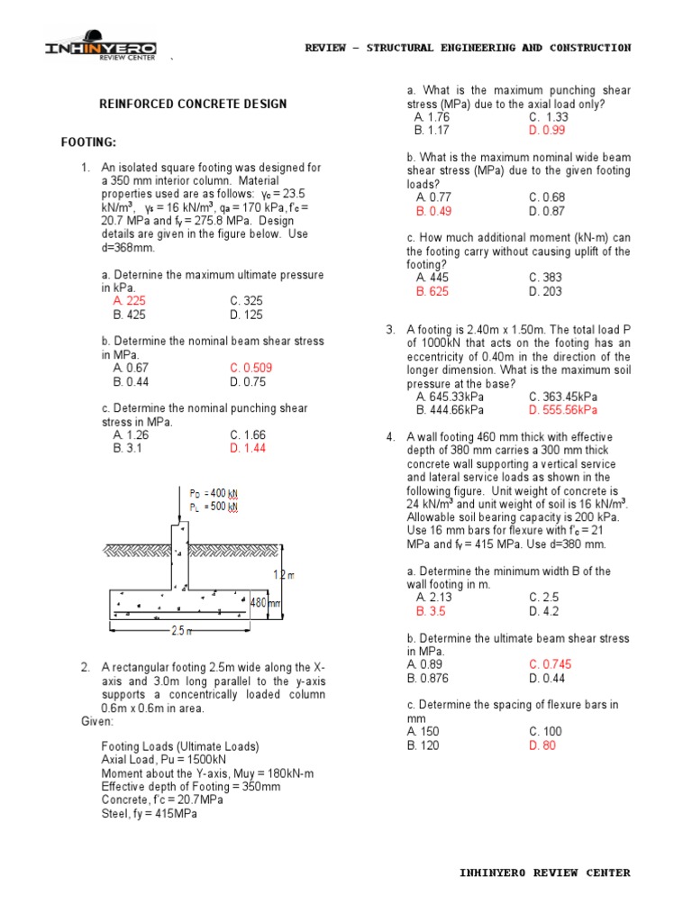 Review - Structural Engineering and Construction: C 3 S 3 A C y | PDF ...