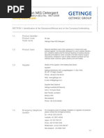 Material Safety Data Sheet - Fabuloso | PDF | Carbon Dioxide | Personal ...