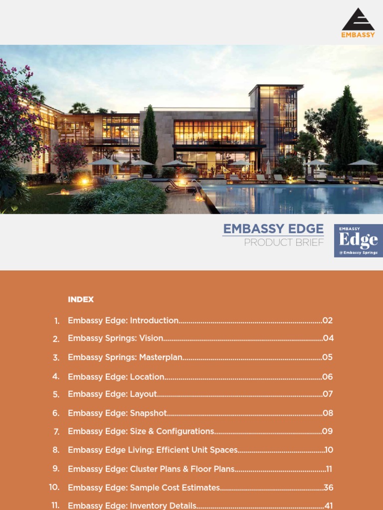 Embassy Edge: Smart Apartments Guide | PDF