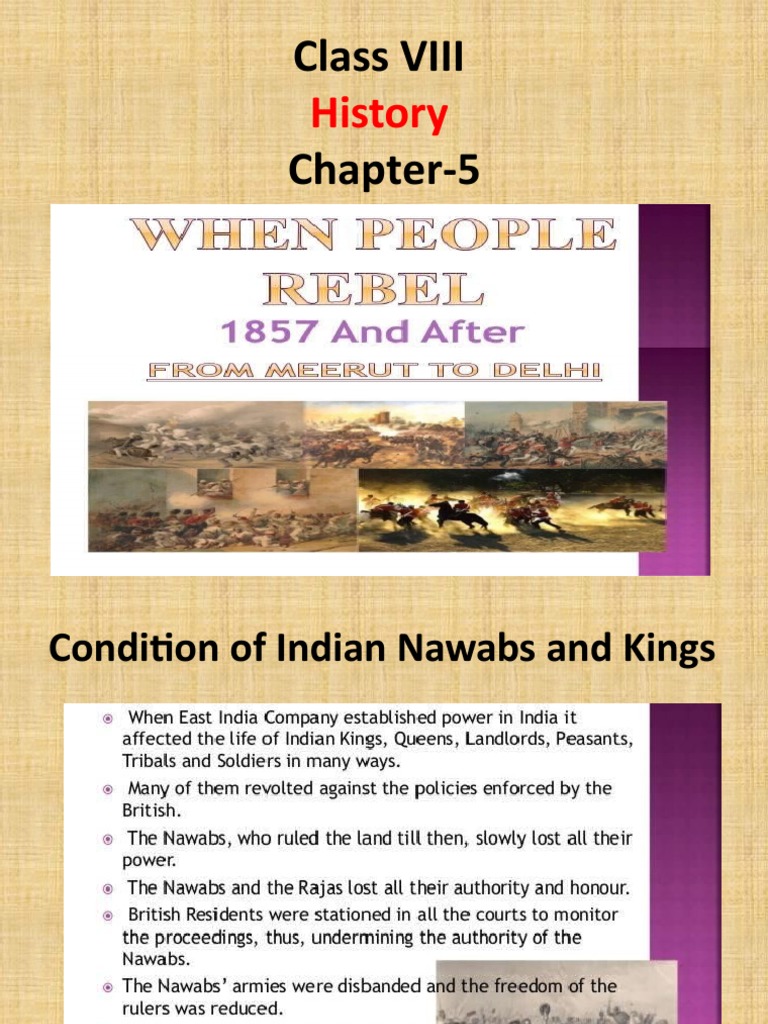 When People Rebel - 1857 Updated1 | PDF