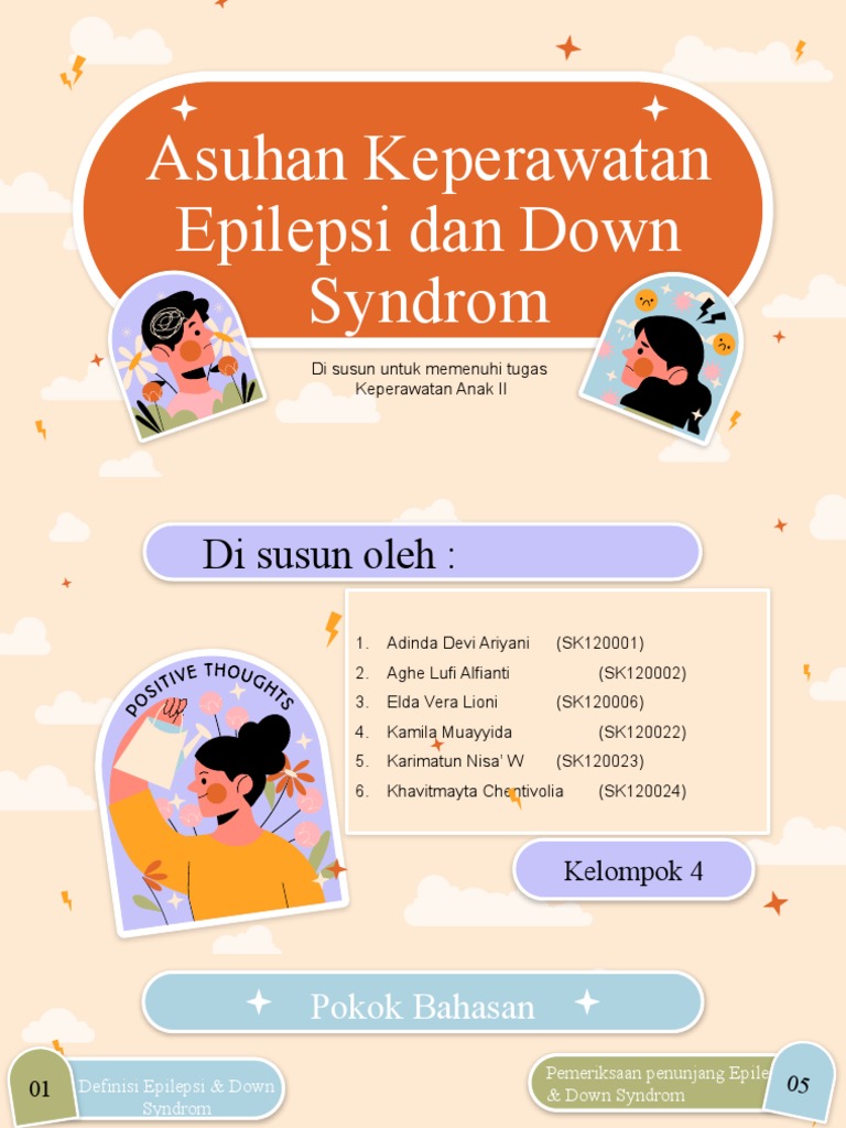Asuhan Keperawatan Epilepsi & Down Syndrom | PDF