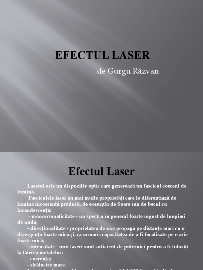 Laser | PDF