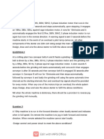 Electrical Trade Test Questions Class 1 | PDF | Electric Motor | Engines