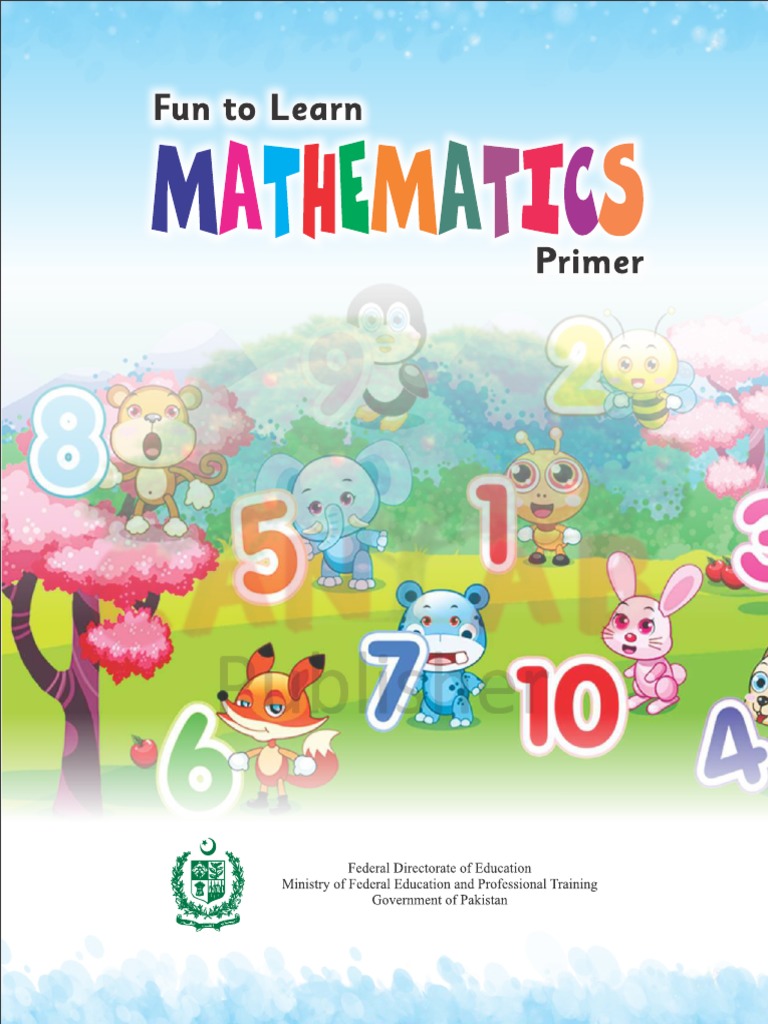 Mathematics Book Grade 1 PDF