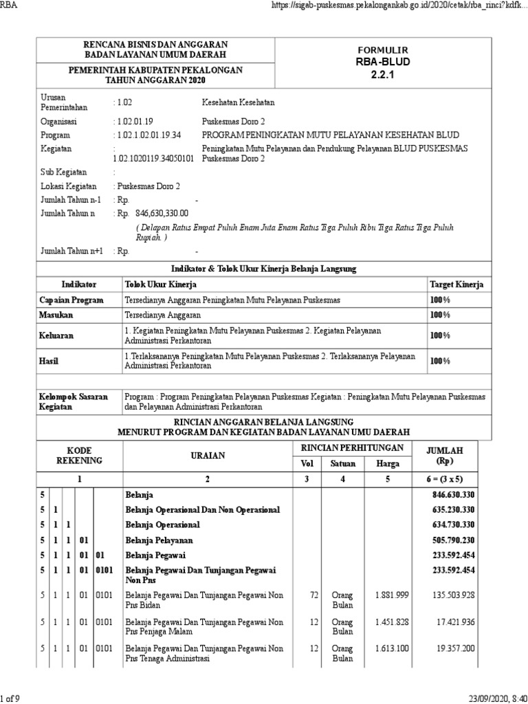 Rba-Blud 2.2.1 | PDF