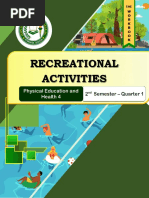 PE 4: Recreation and Leisure Syllabus | PDF | Recreation | Psychology