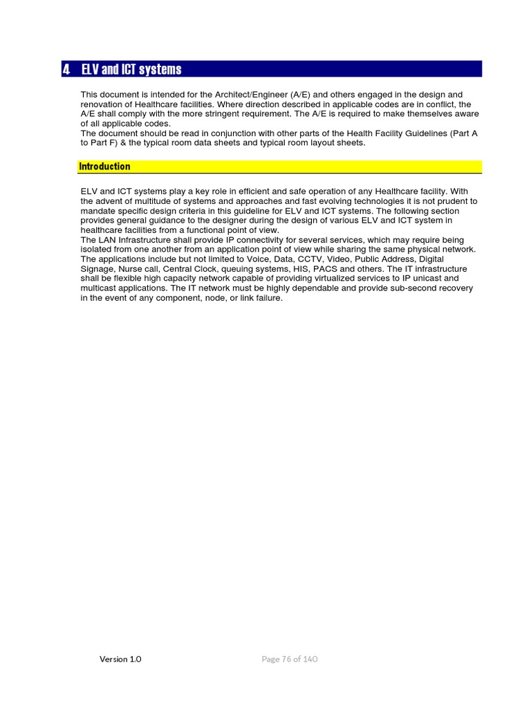 Design Considerations and Functional Requirements for Effective ELV and ...