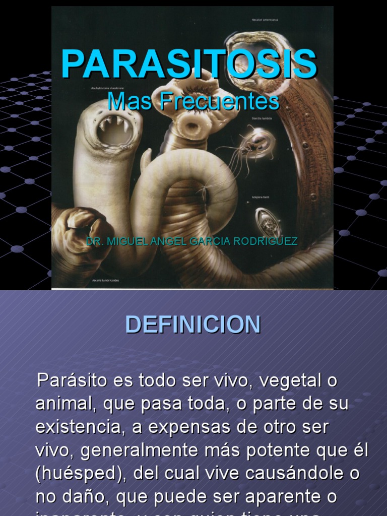 Parasitos | PDF | Enfermedades y trastornos | Microbiología