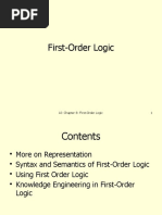 First Order Logic (Artificial Intelligence) | PDF | Interpretation (Logic) | First Order Logic