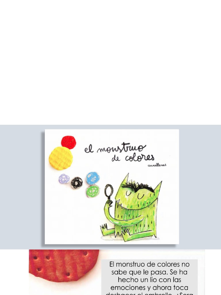 Cuento El Monstruo de Colores | PDF