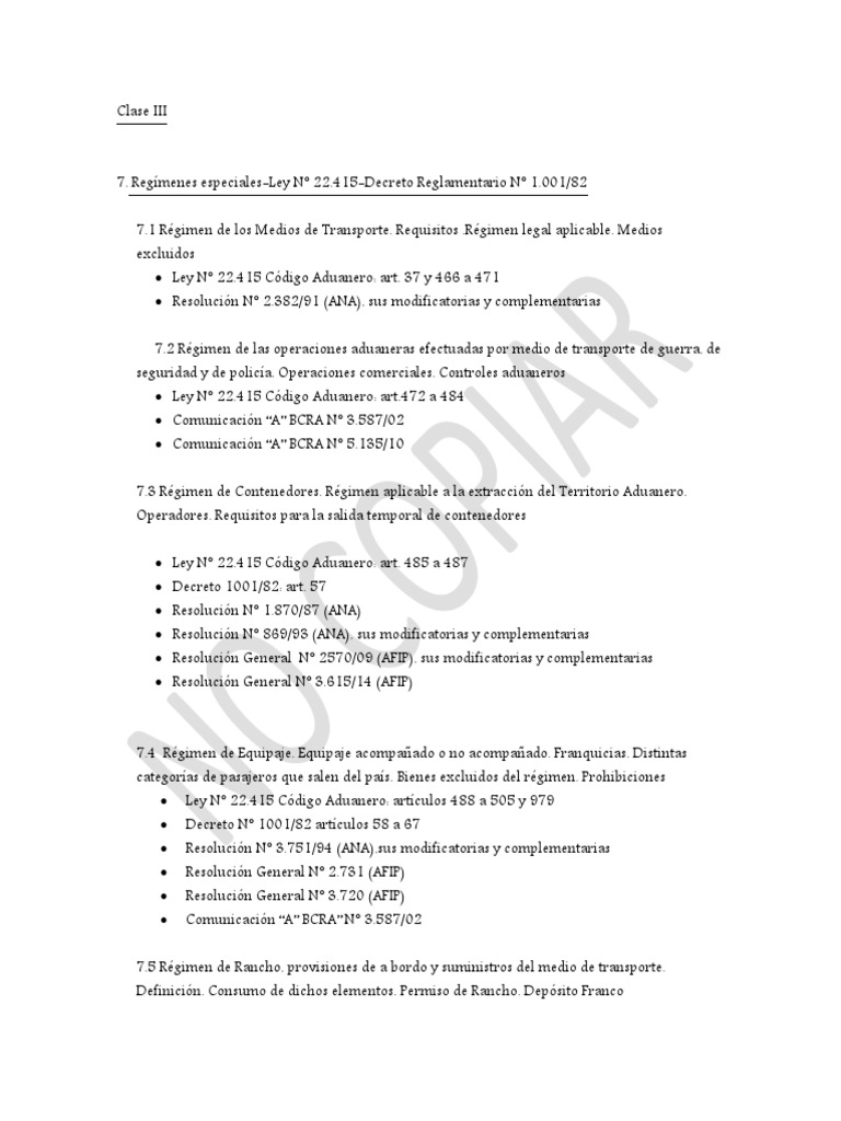 Modulo 3 y 4 | Descargar gratis PDF | aduana | África