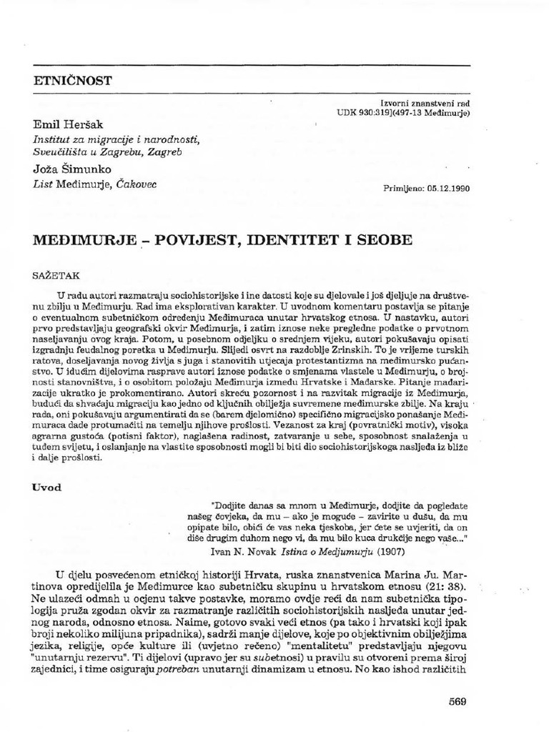 Hersak Simunko | PDF