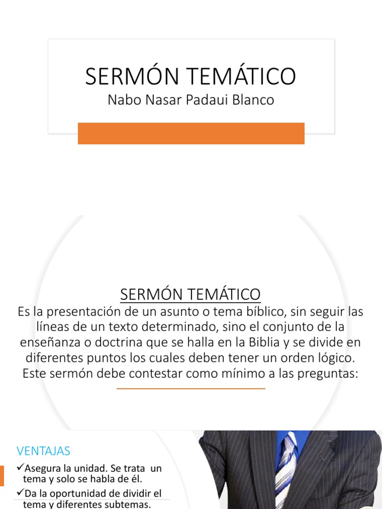 Sermones Temáticos | PDF | Pecado | Dios