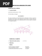 Diseño de La Cercha Tipo Howe | PDF | Braguero | Elementos arquitectónicos