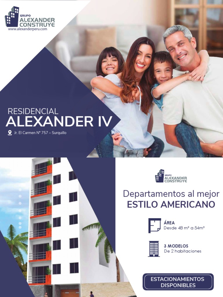 Departamentos en Residencial Alexander IV | PDF