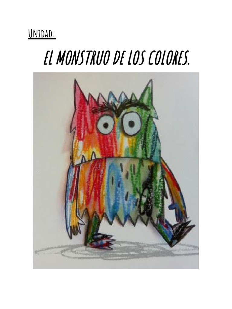 Monstruo de Colores: Emociones para Niños | PDF | Las emociones ...