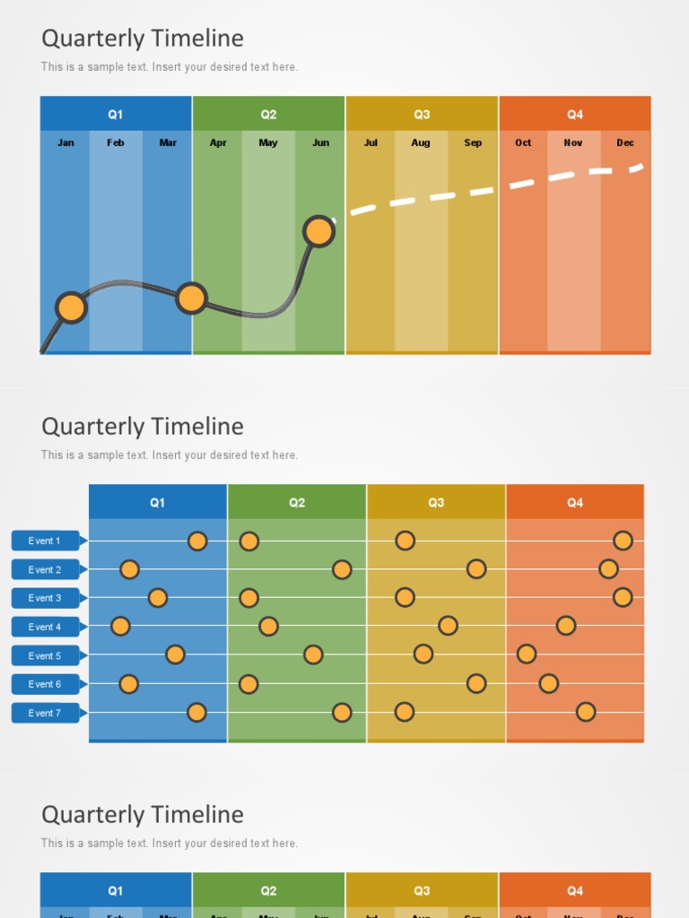 Quarterly Timeline: Q1 Q2 Q3 Q4 | PDF