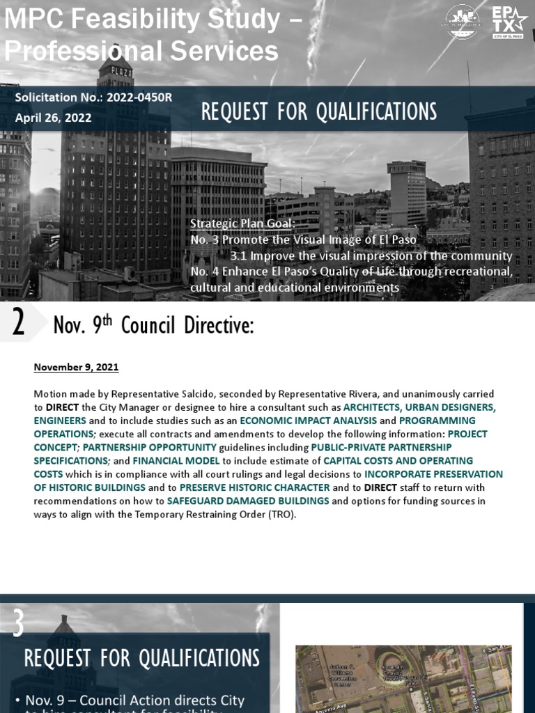 MPC Feasibility Study | PDF | Public–Private Partnership | Economics