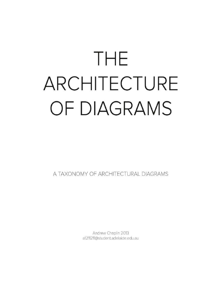 The Architecture of Diagrams | PDF