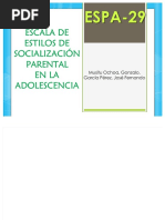 FICHA TÉCNICA Escala de Competencia Parental Percibida | PDF ...