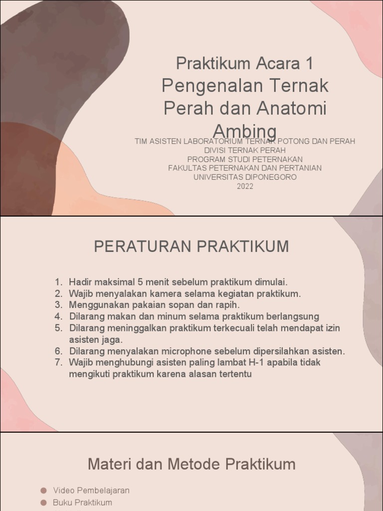 Acara 1 PTP-1 - Merged | PDF