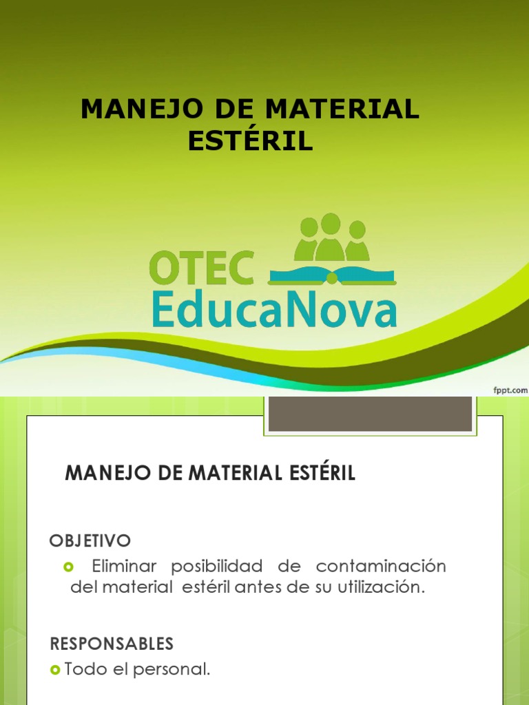 2-4. - Manejo de Material Estéril | PDF